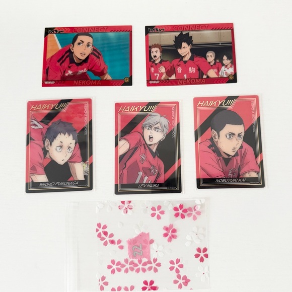 Accents | Haikyu Haikyuu Official Collectible Photo Cards | Poshmark